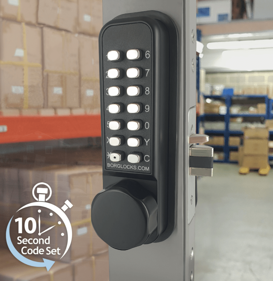 BL2602 ECP Heavy Duty Door Lock | Keypad Locks | Borg Locks