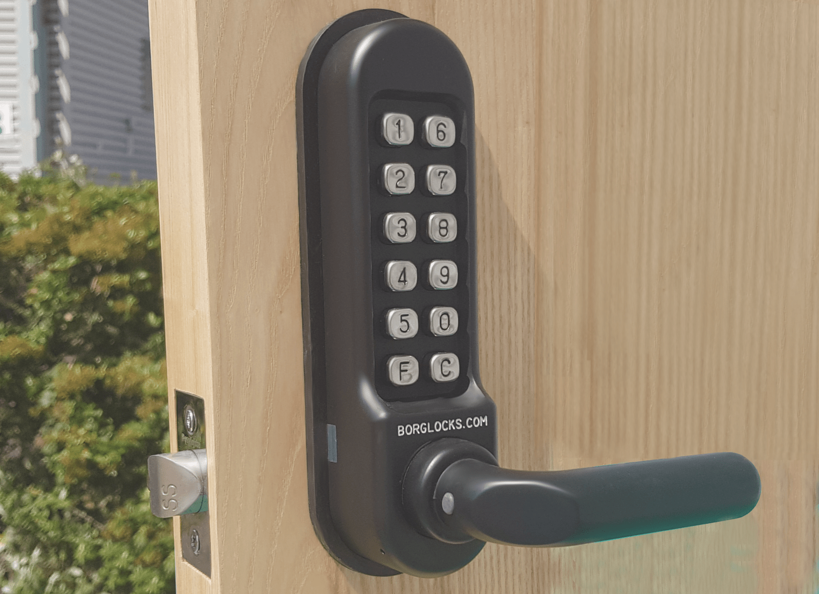 BL5201 - Marine grade round bar handle keypad with an internal lever ...