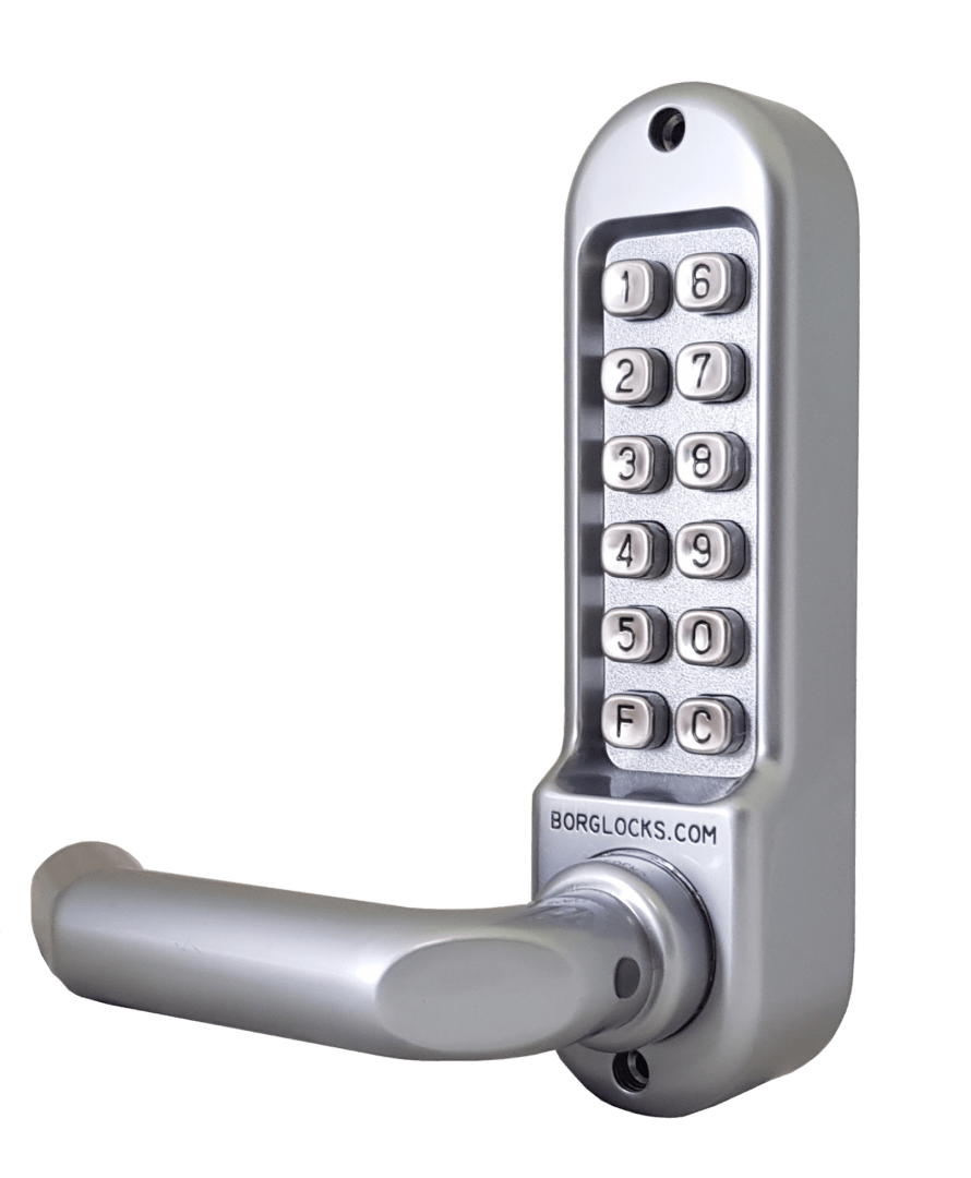 BL5051 - Back to back round bar keypads with a tubular latch - Borg Locks