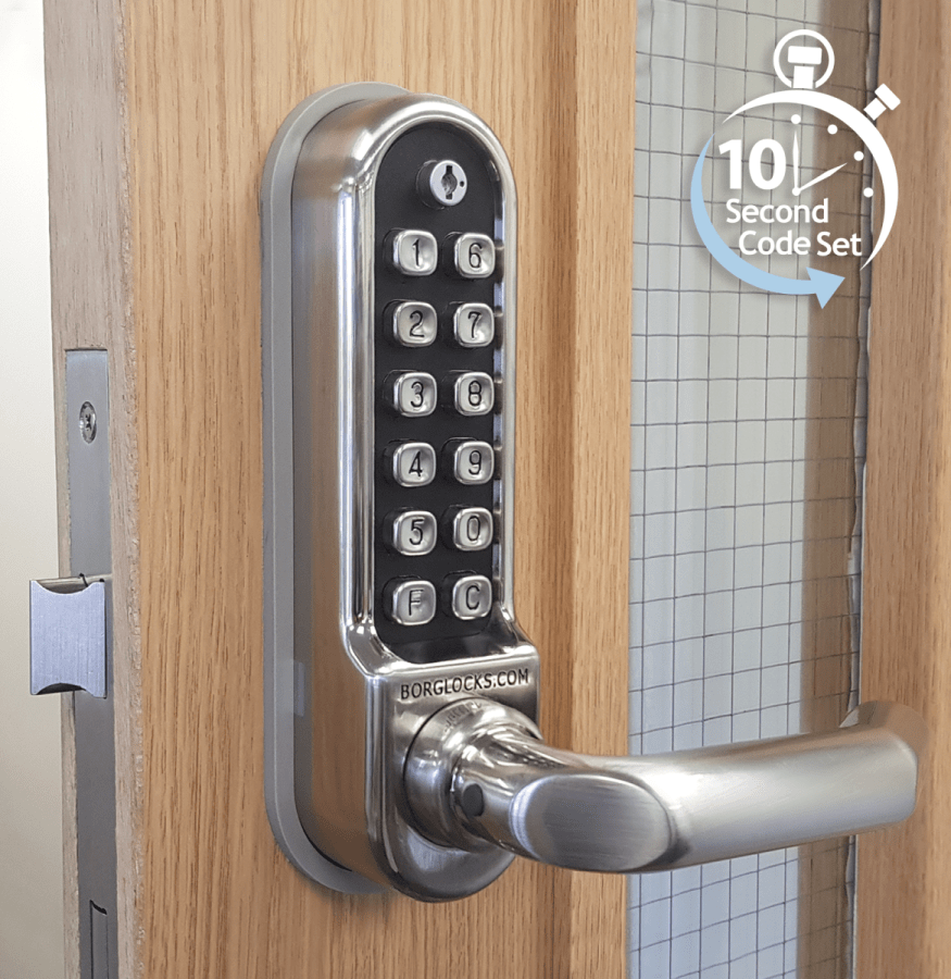 BL5004 ECP - Medium/heavy duty, round bar handle ECP keypad with escape ...